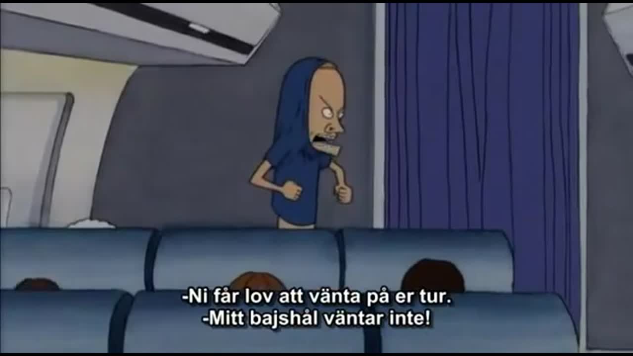 Beavis and Butthead - My bunghole will not wait! | Perfect Meme Video Clip