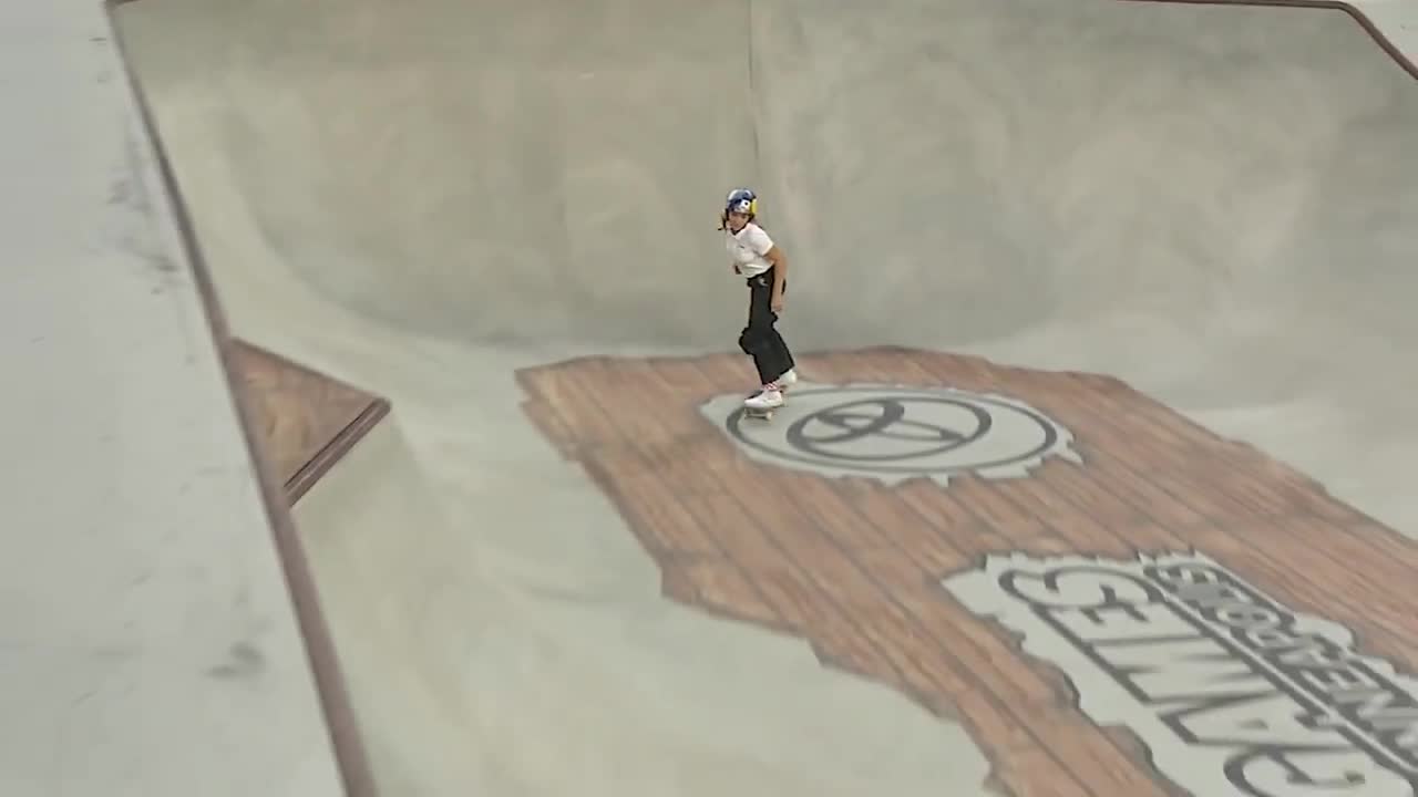 Skate park run video clip by X Games