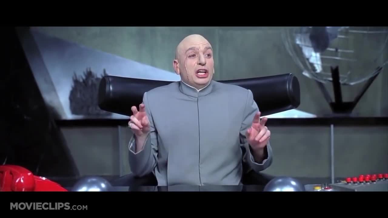 We call it a laser video clip by Austin Powers
