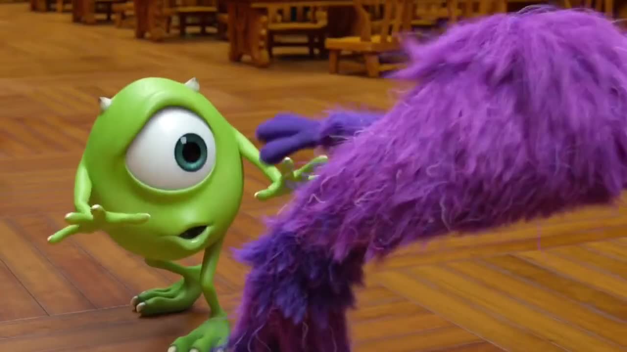Slow and Steady video clip by Monsters University