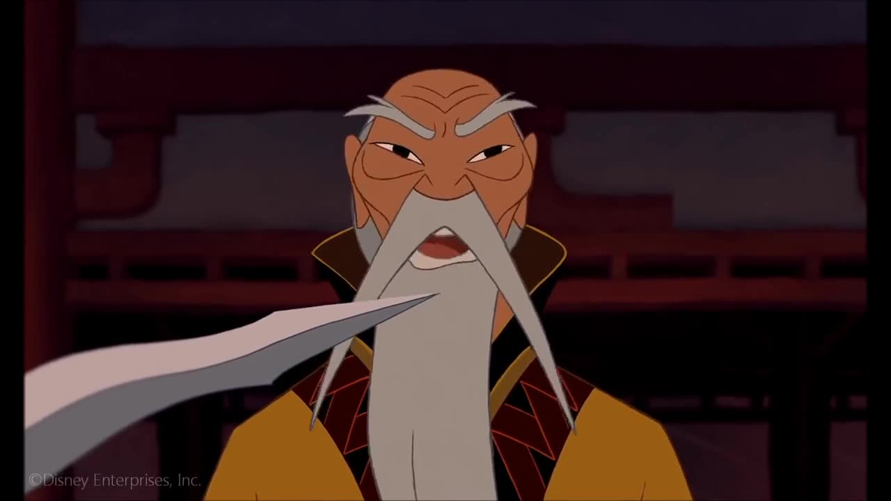 The mountain cannot bow video clip by Mulan