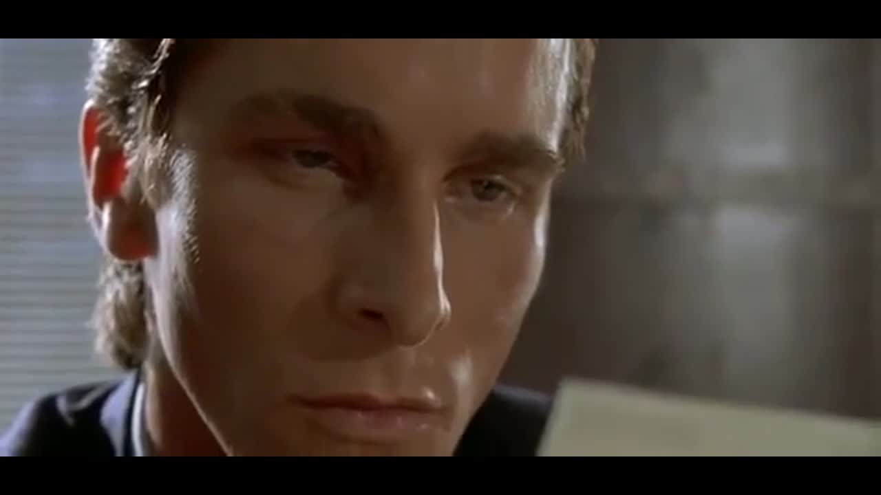 Business card super envy video clip by American Psycho