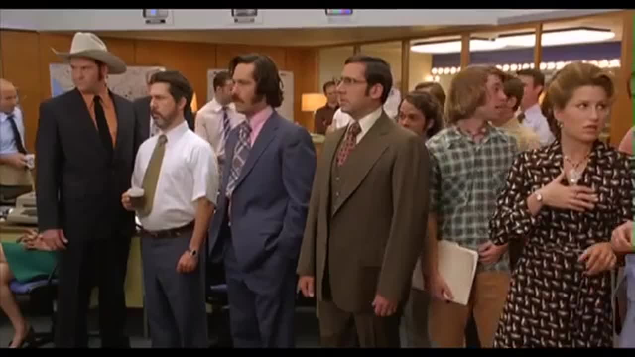 You're just a woman with a small brain video clip by Anchorman