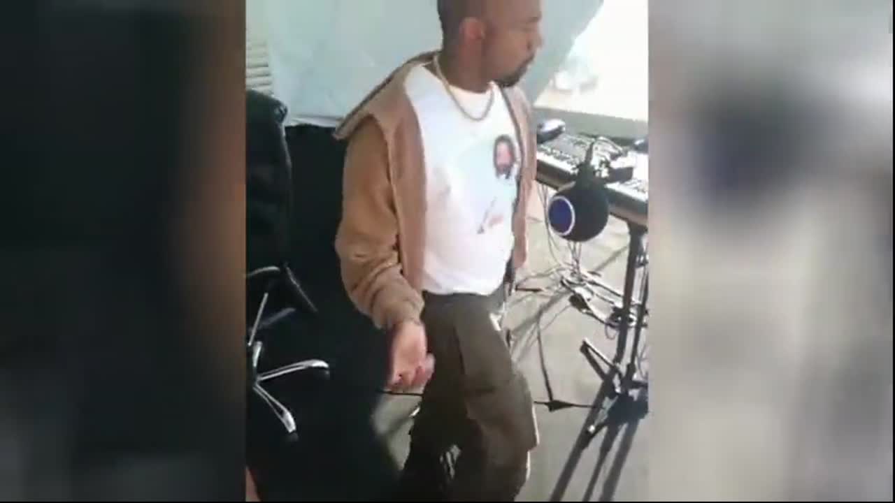 kanye west african dance video clip by Kanye West dancing to African music