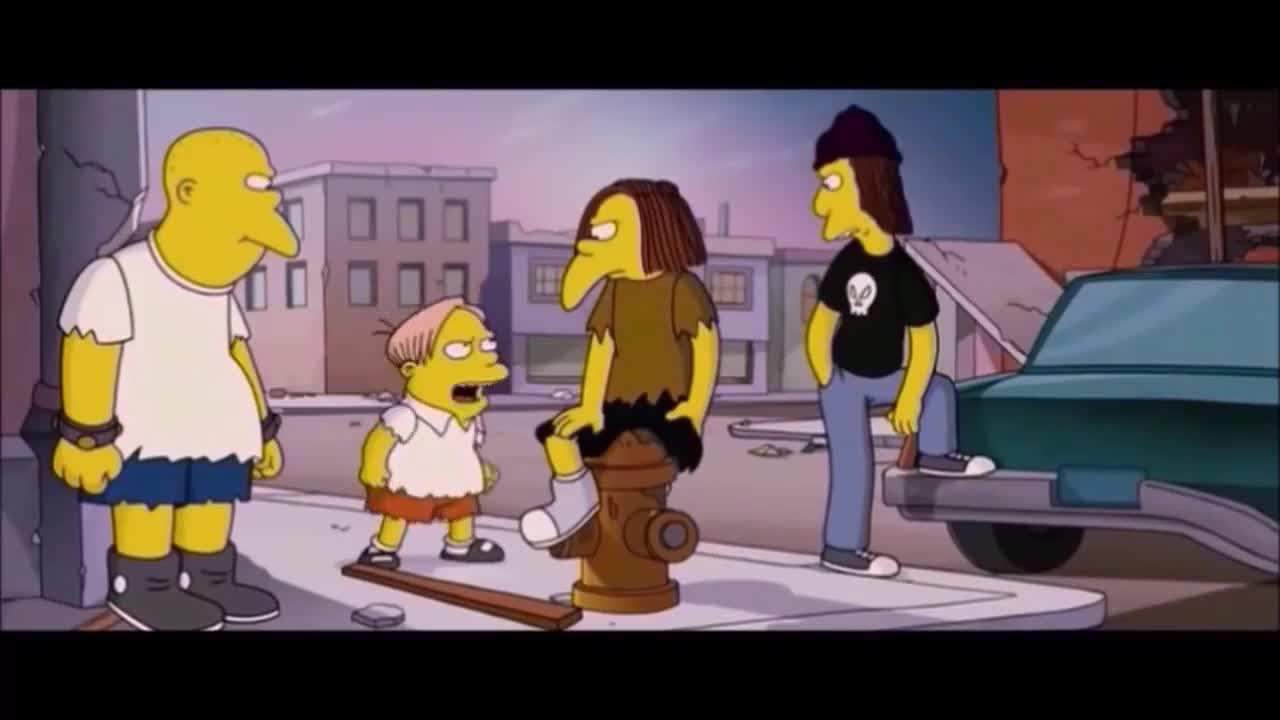 Martin Gets Revenge video clip by The Simpsons