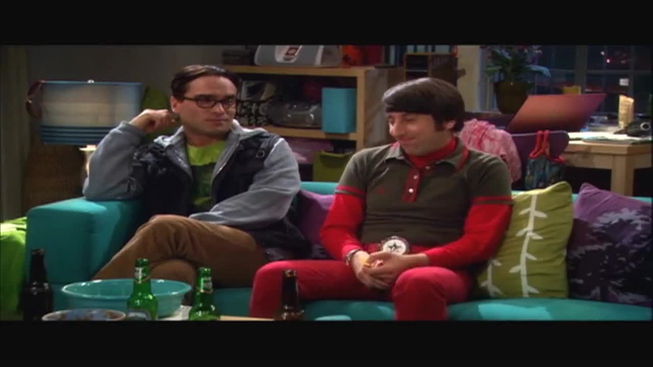Awkward silence video clip by The Big Bang Theory