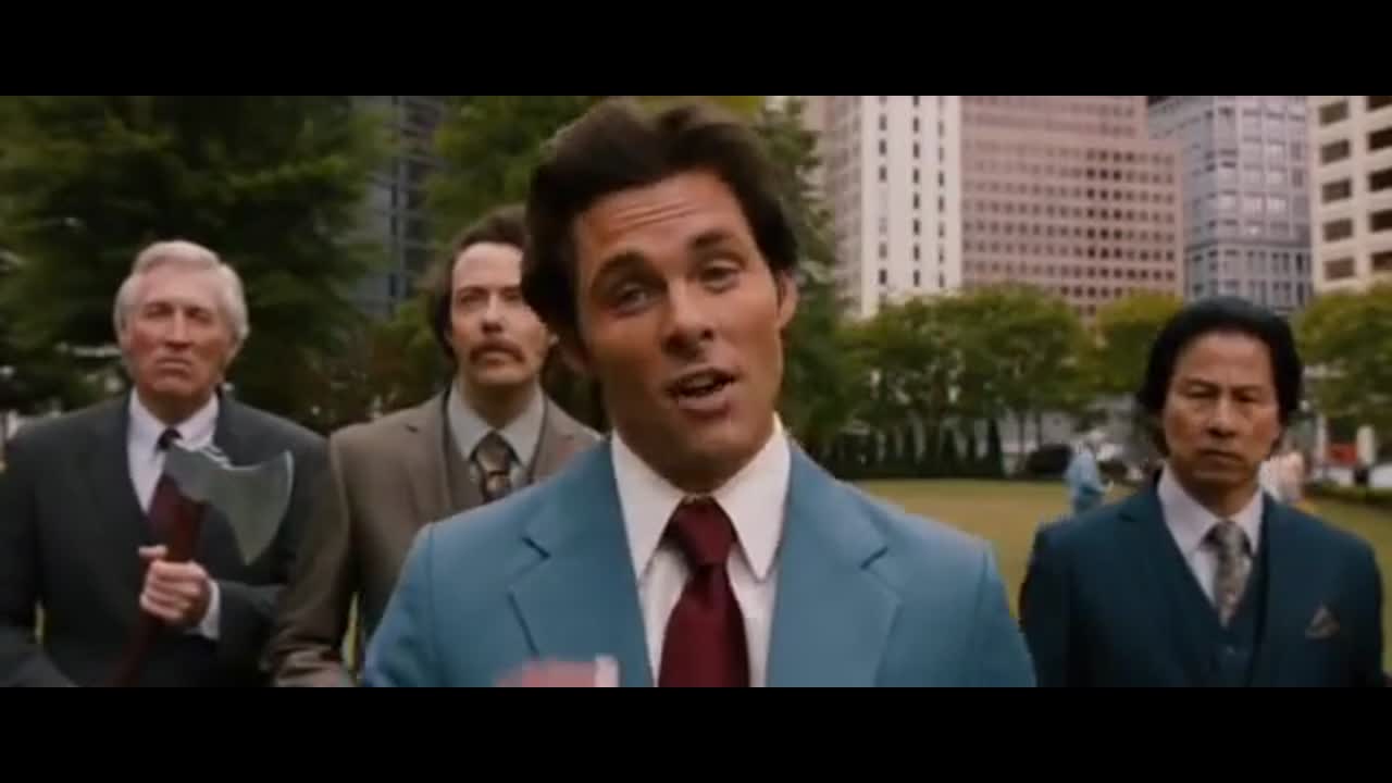 You out for a jog? video clip by Anchorman 2