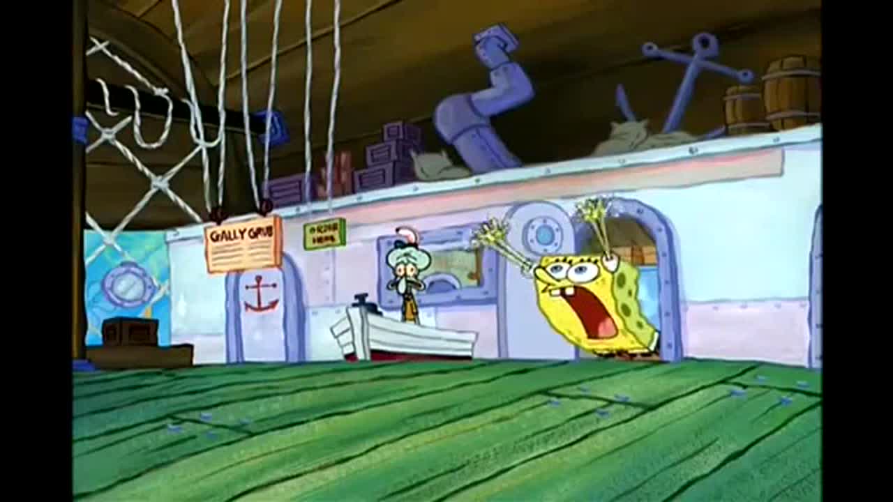 I want to live! video clip by Spongebob Squarepants