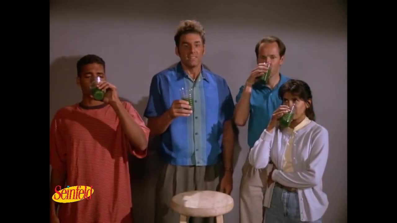 Kramer Cringes video clip by Seinfeld