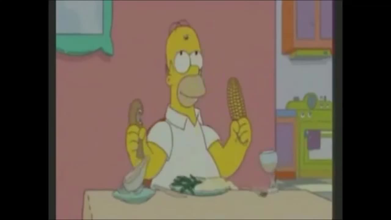 Homer Swats Fly video clip by The Simpsons