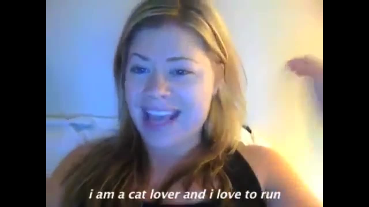 Debbie loves cats video clip by Debbie the online dater