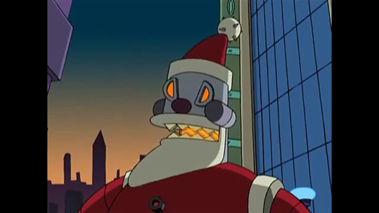 Santa! video clip by Futurama
