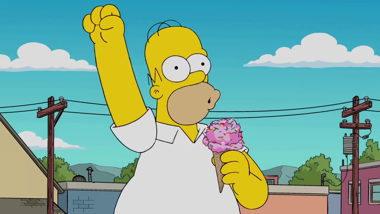 Wahoo video clip by The Simpsons