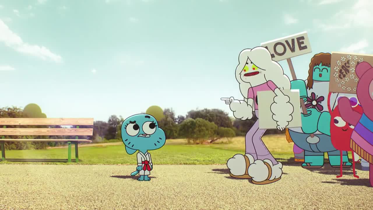 The Amazing World of Gumball: The power of hugs