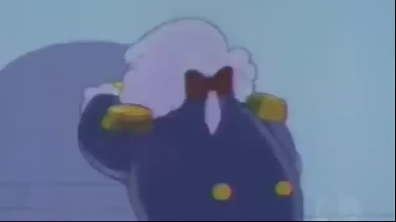 NEVER video clip by The Simpsons