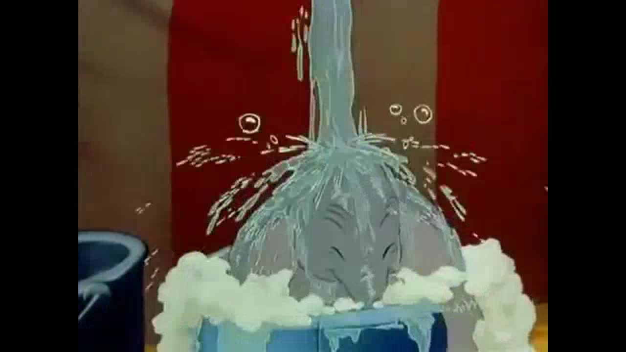 Taking a bath video clip by Dumbo