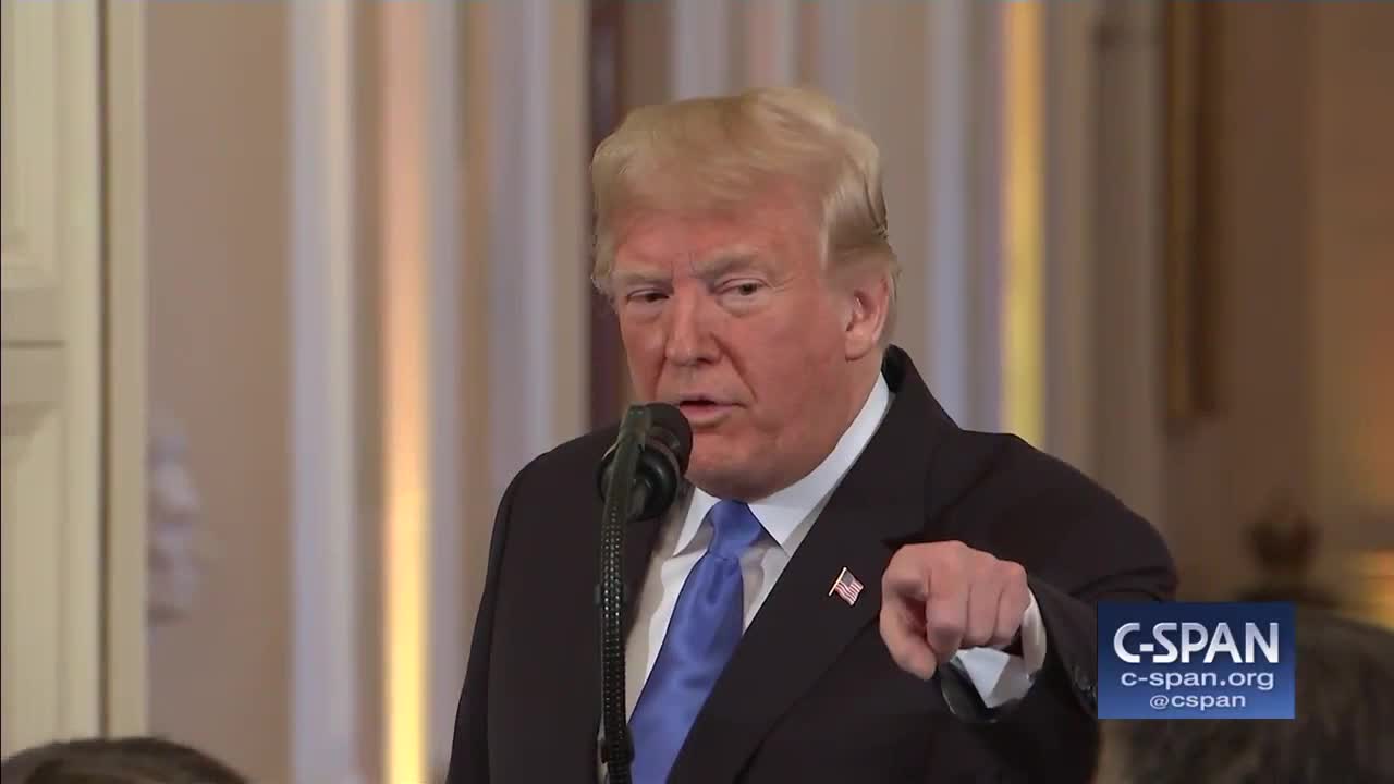 That's enough video clip by President Trump