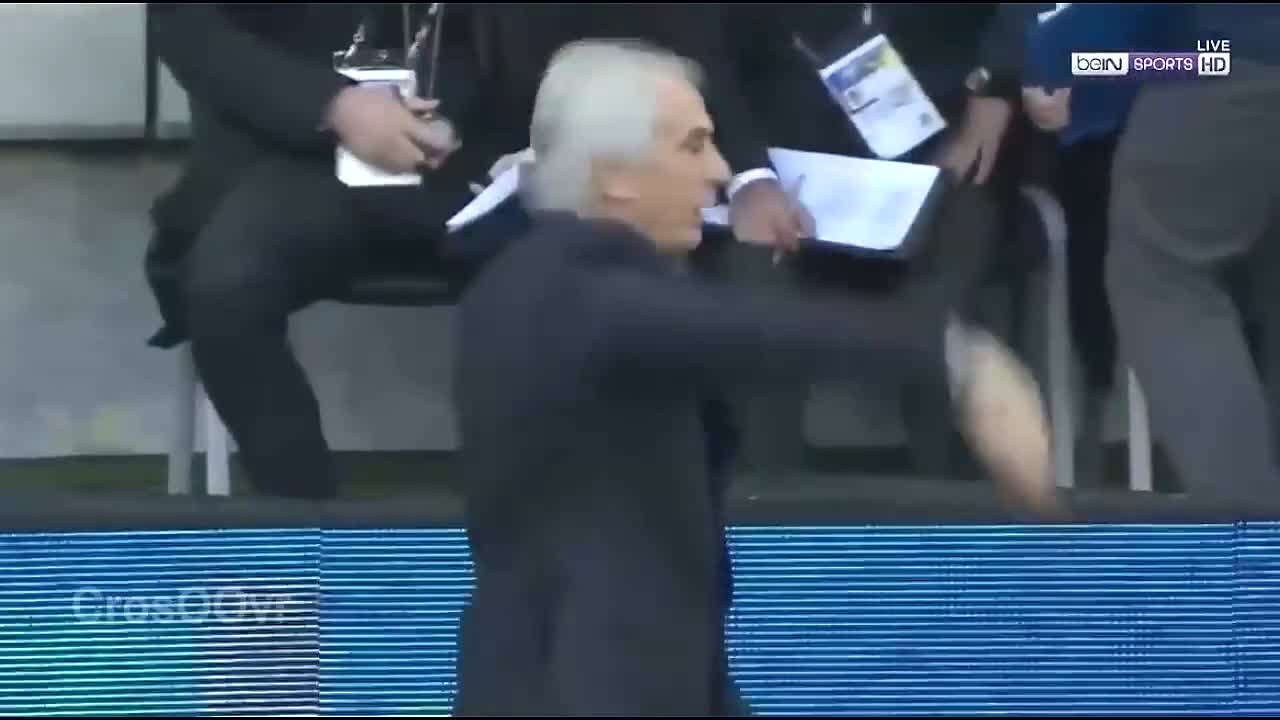 Angry coach for Japan video clip by World Cup