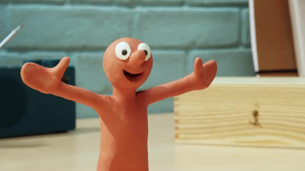 Wave hello video clip by Morph