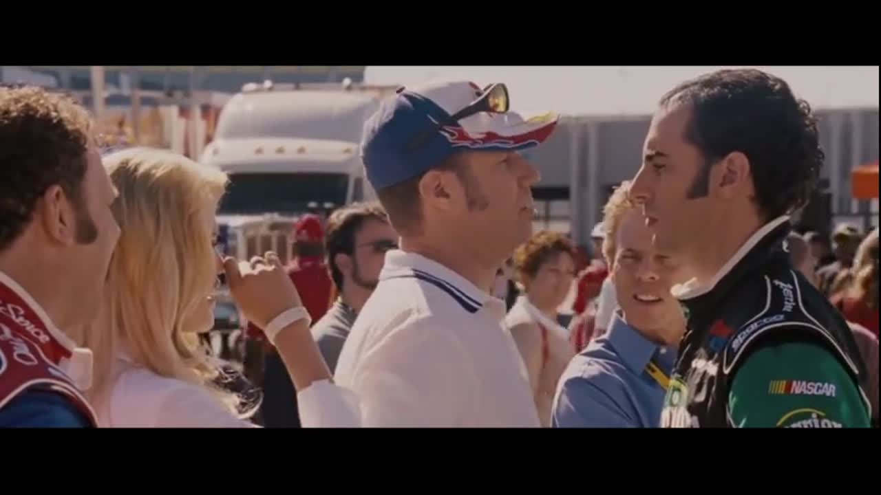 I'm too drunk to taste this chicken video clip by Talladega Nights