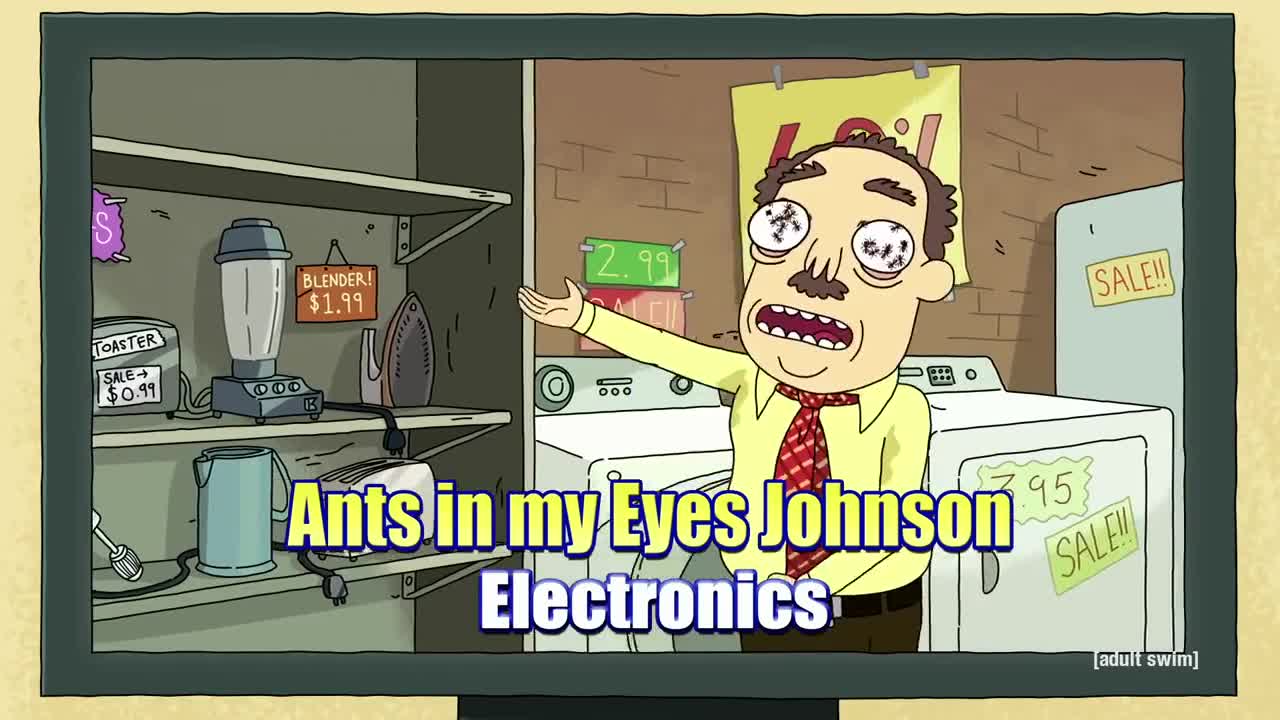 Rick and Morty: Ants in my eyes Johnson