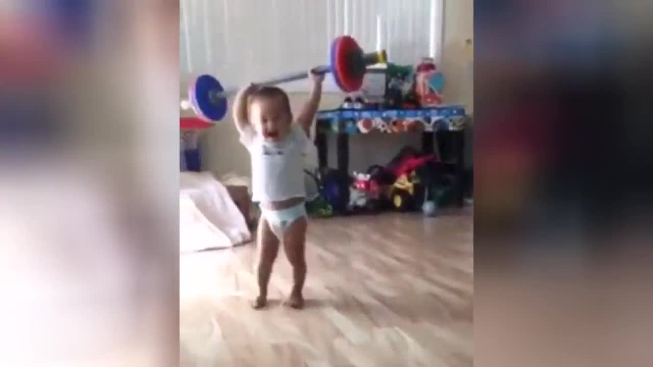 Weight Lifting Scream video clip by Baby