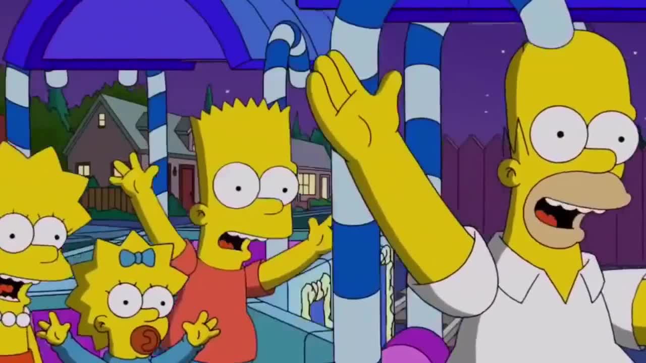 Happy anniversary! video clip by The Simpsons