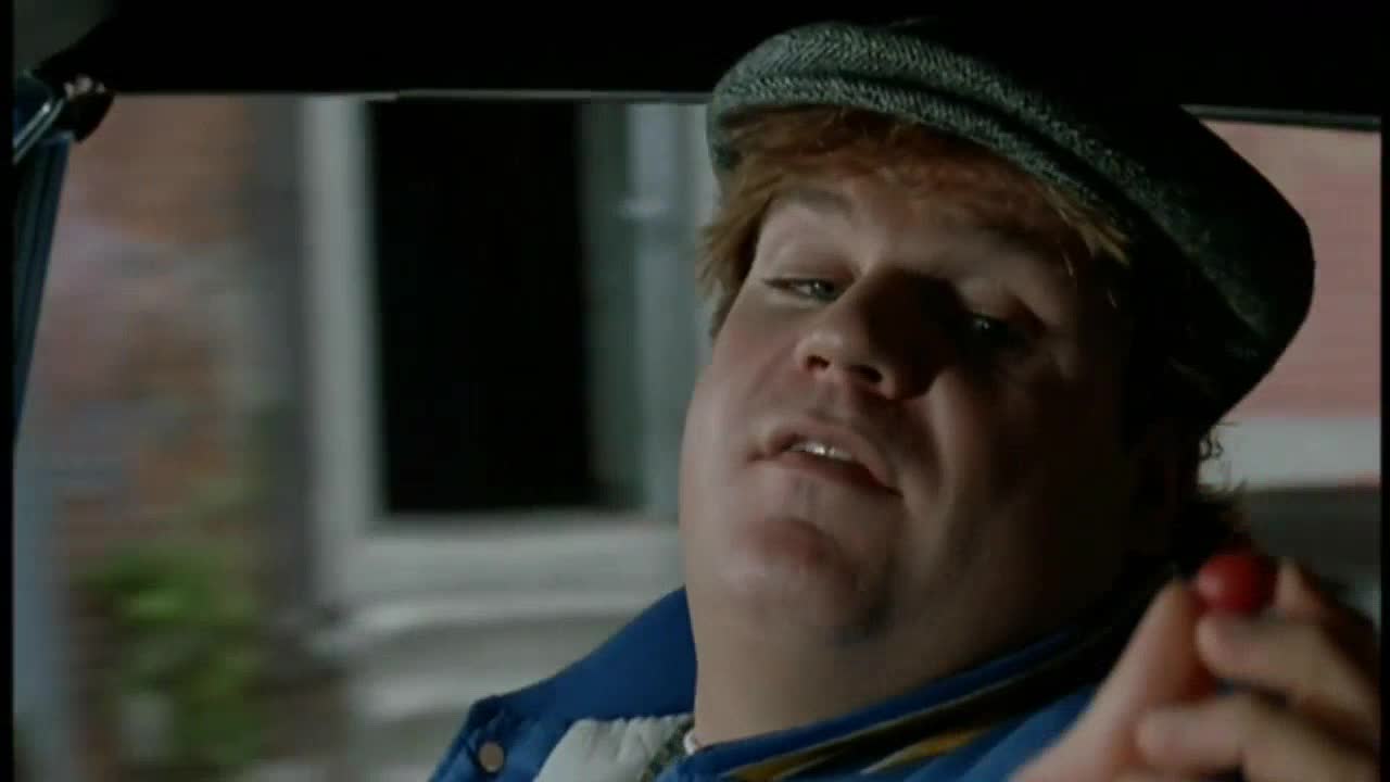 Tommy Boy: They have a thin candy shell