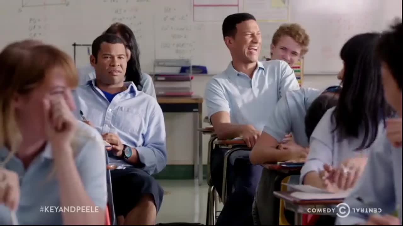 Key & Peele - Class laughing | Perfect Meme Video Clip