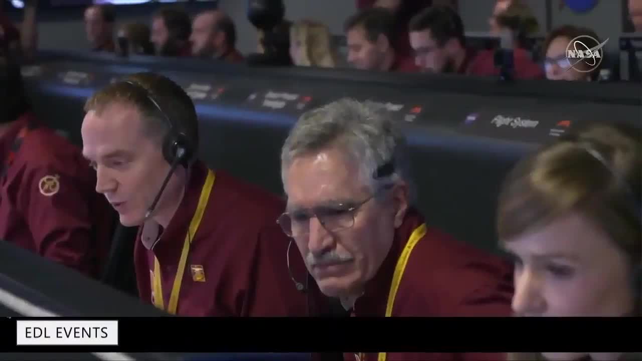 Standing by for touchdown video clip by NASA