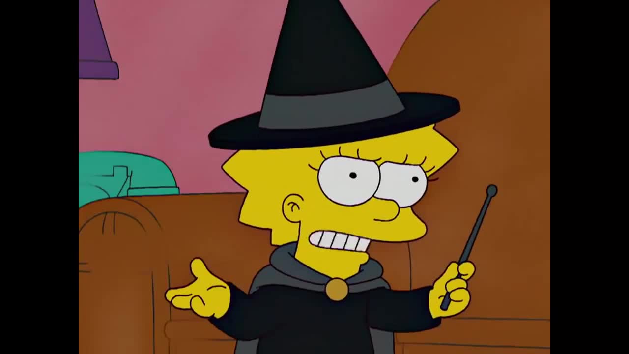 A confident and powerful woman video clip by The Simpsons