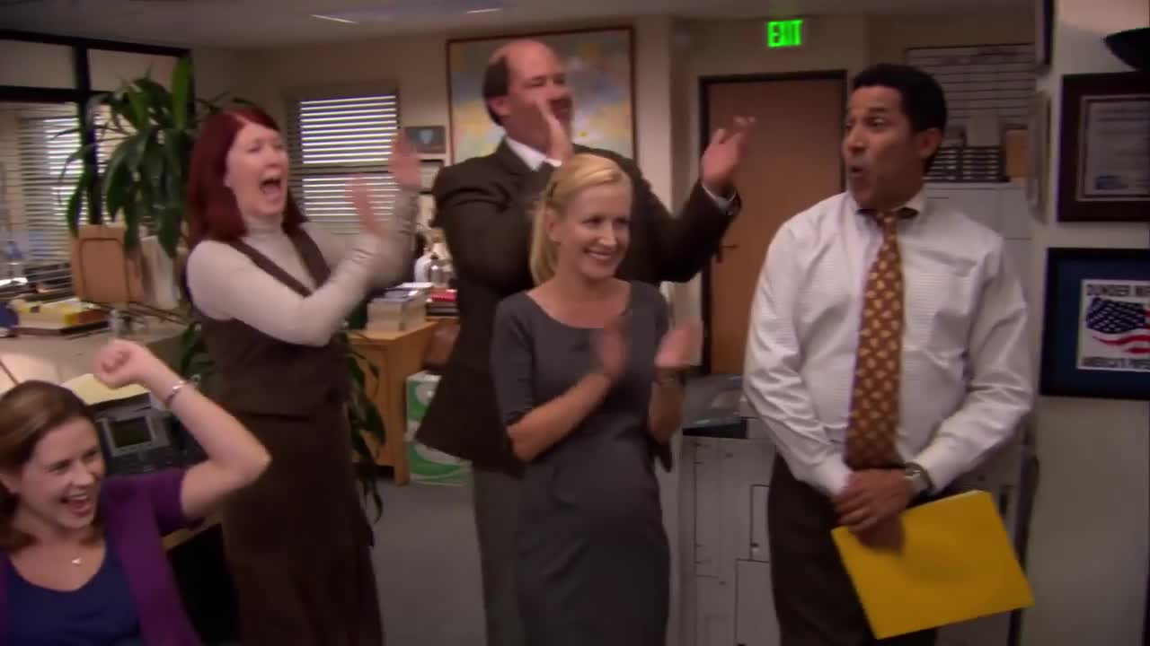 Celebrate video clip by The Office