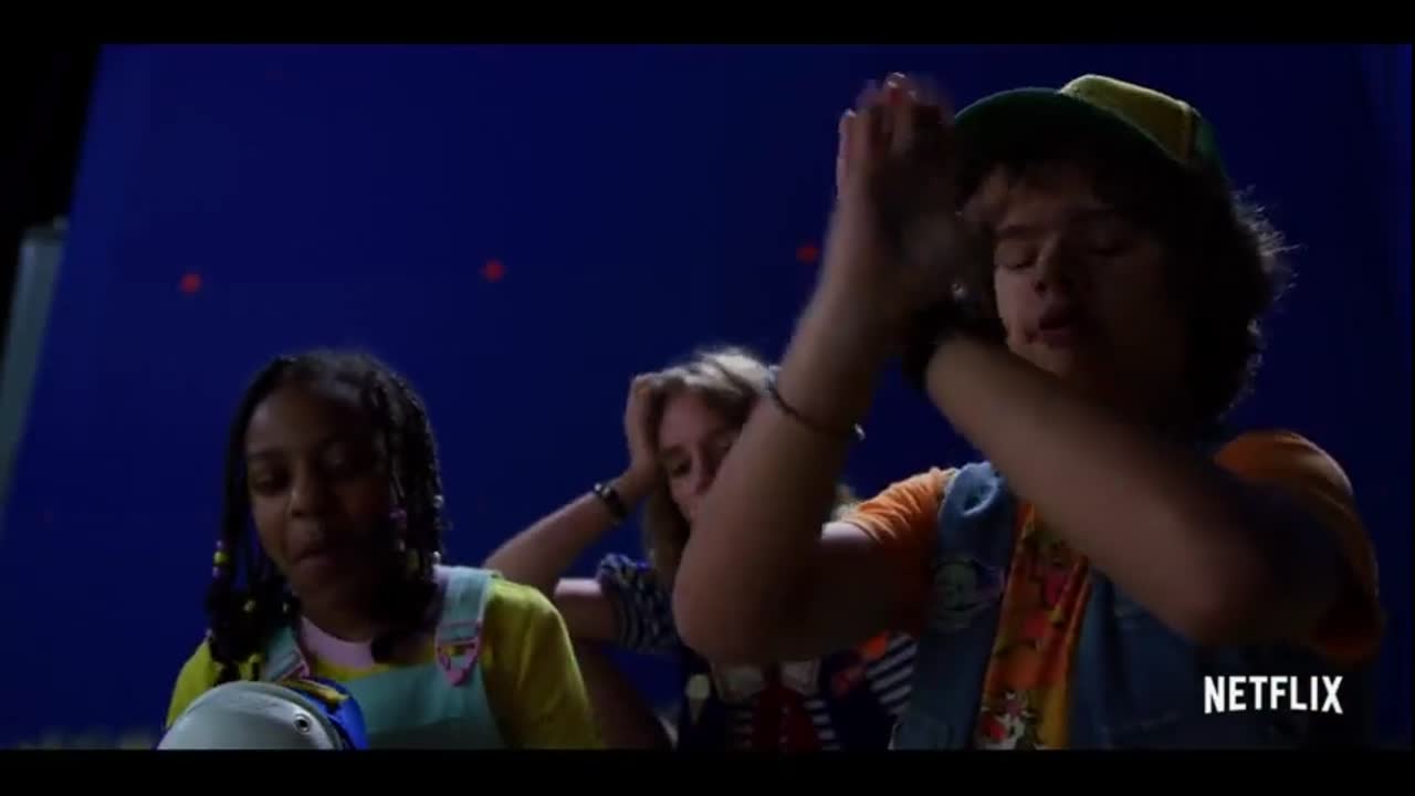Season 3 Cast Dance video clip by Stranger Things