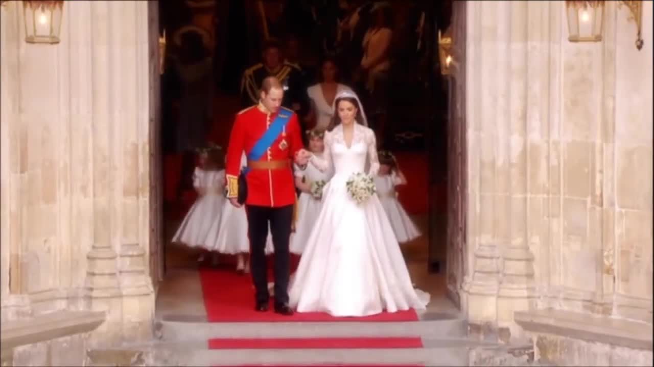 Royal wedding video clip by Britain