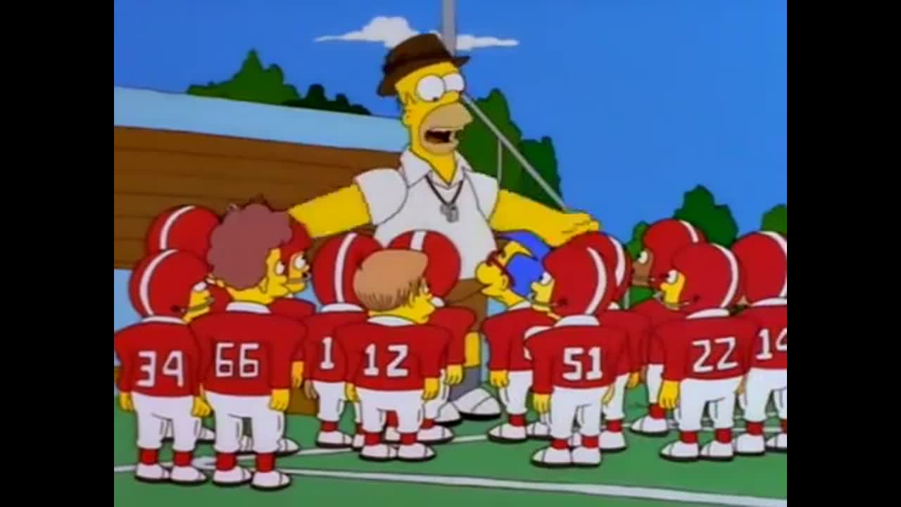 The Simpsons - Congratulations! The rest of you made a team | Perfect ...