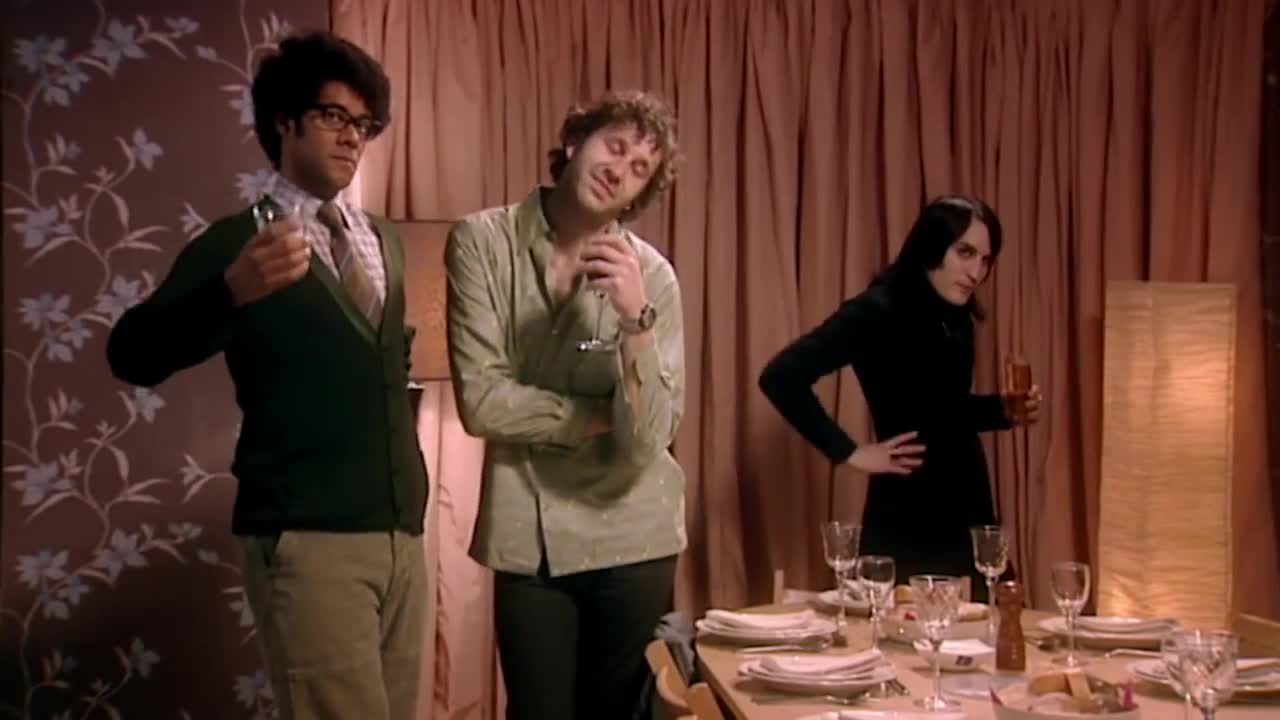 Look normal video clip by The IT Crowd