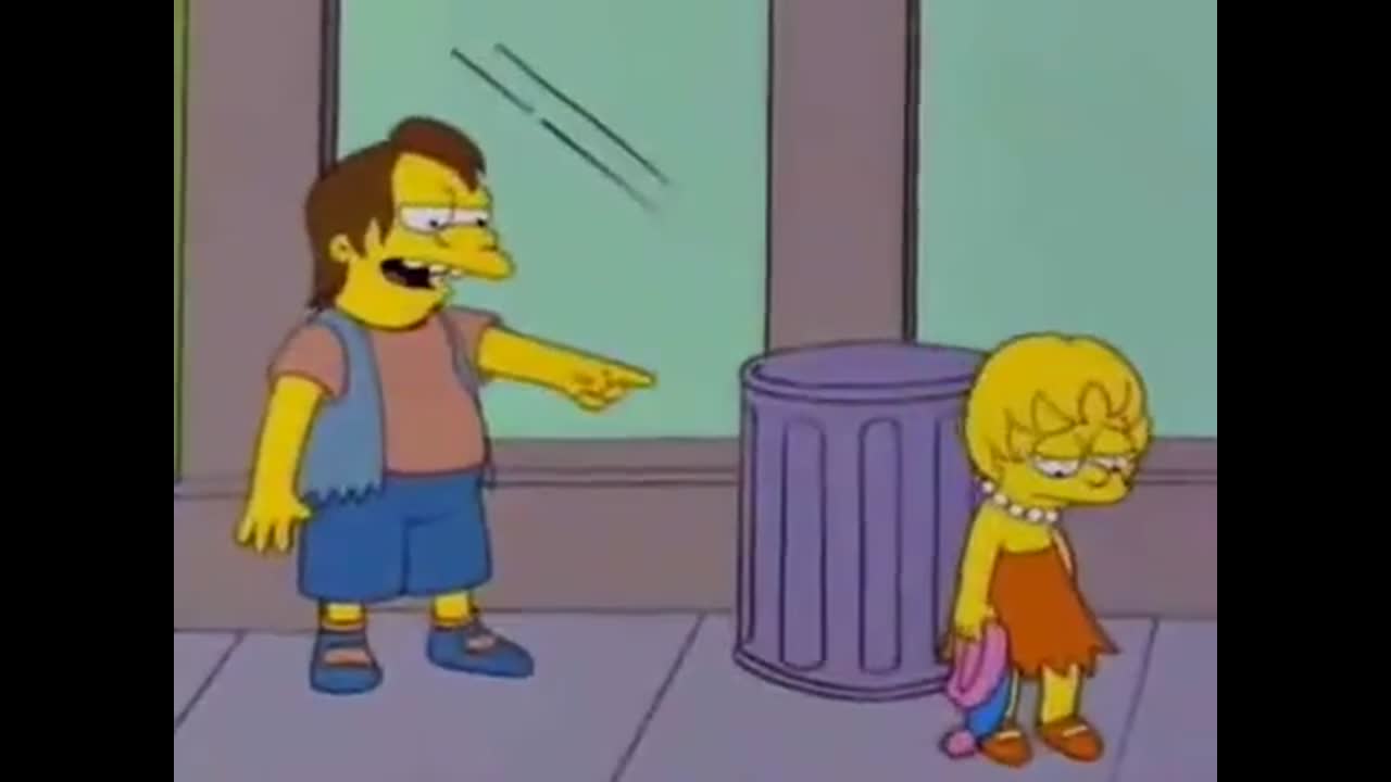 HA HA video clip by The Simpsons