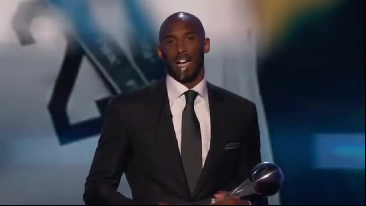 Rest at the end, not in the middle video clip by Kobe Bryant
