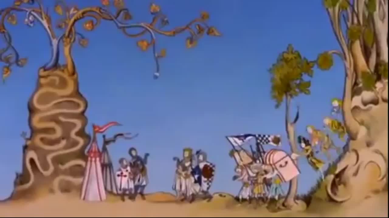 And there was much rejoicing video clip by Monty Python