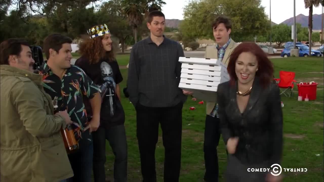 It's about time to get this party started video clip by Workaholics