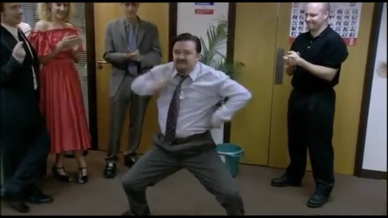 Office dancer video clip by The Office