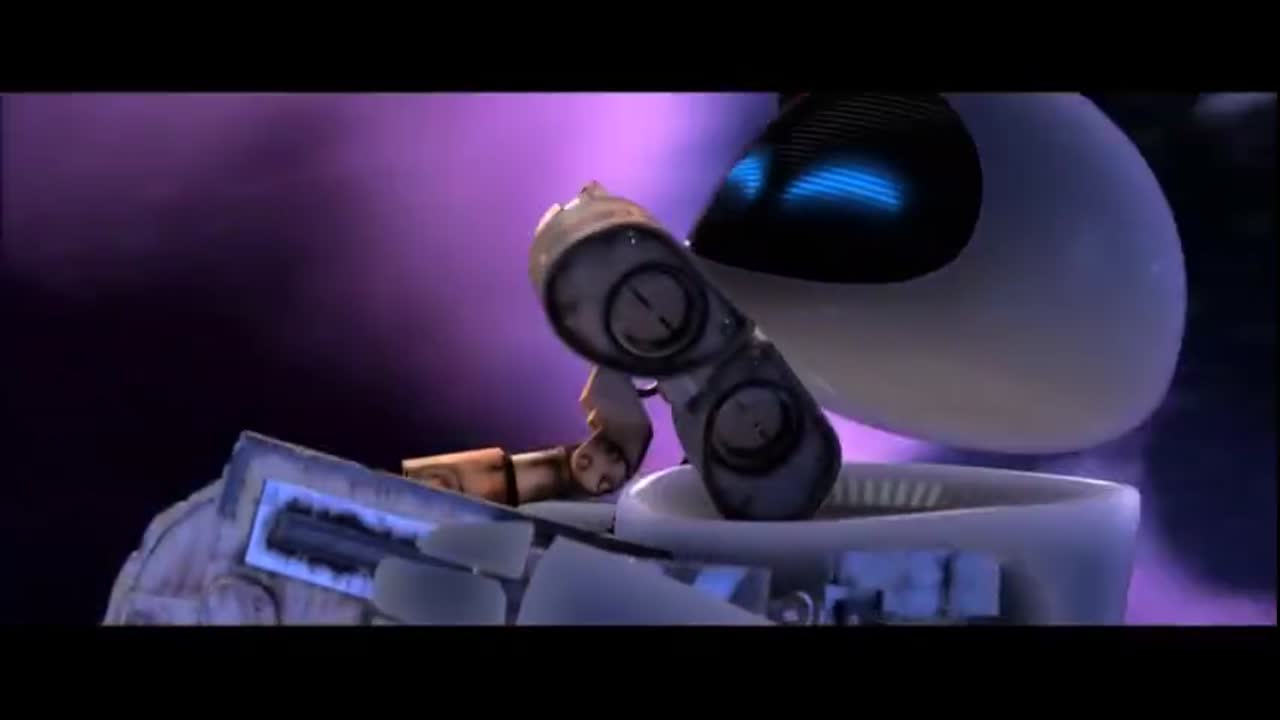 Wall E And Eve Hug
