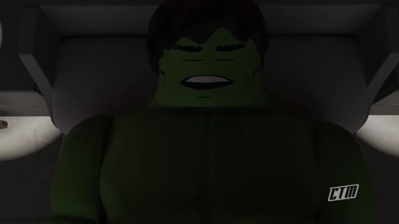 Hulk Snoring video clip by LEGO
