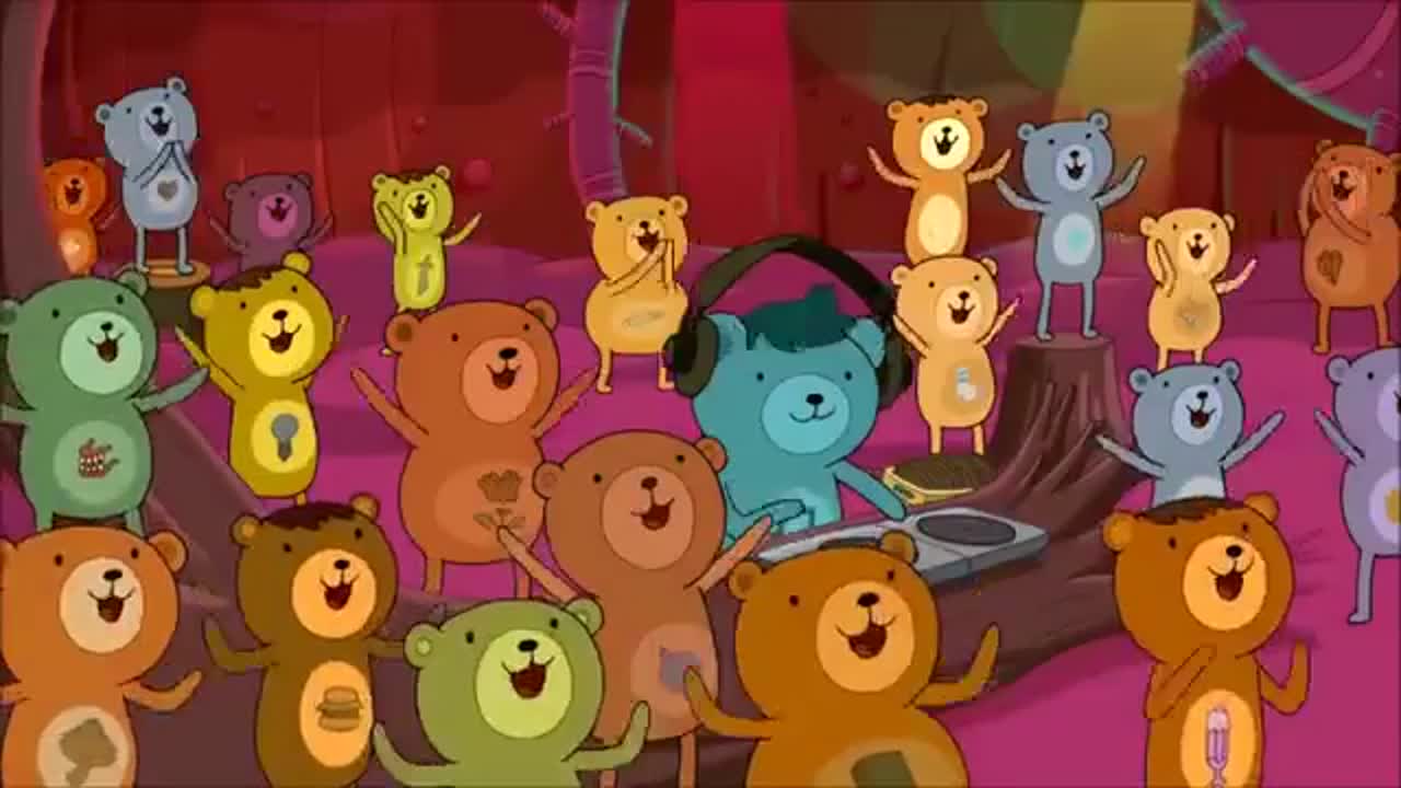 Adventure Time Bears Applause video clip by Adventure Time
