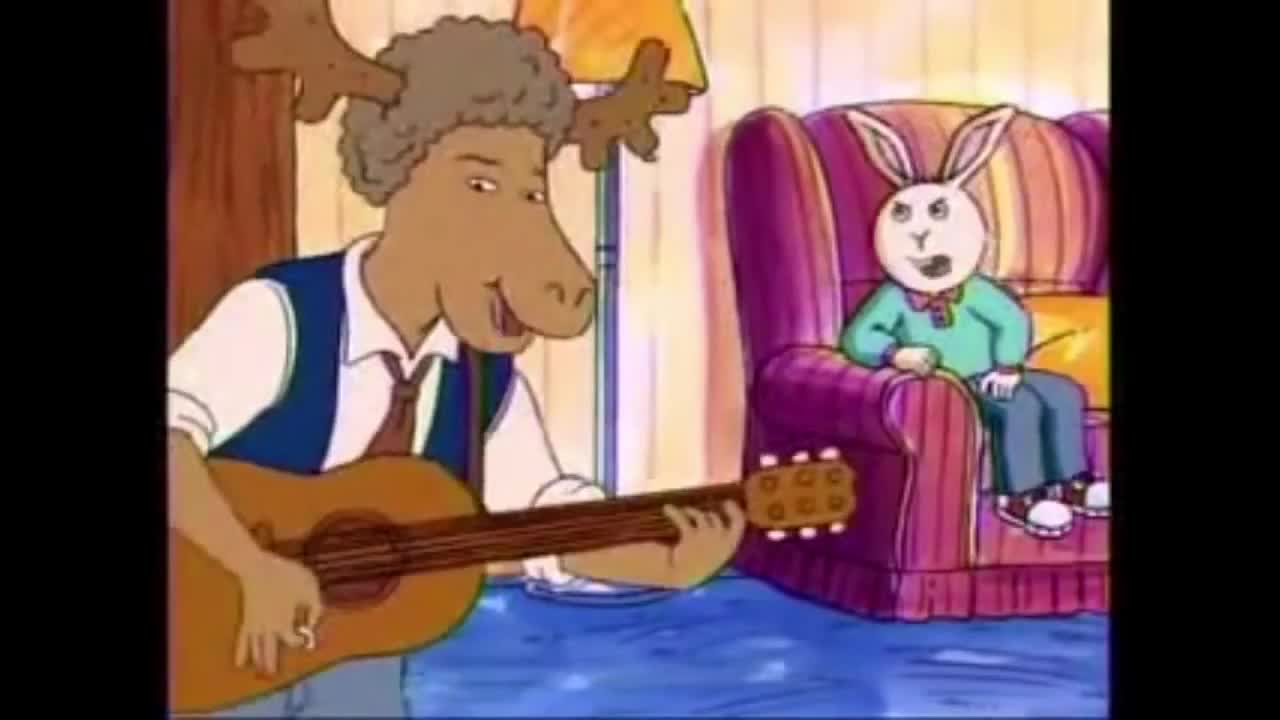 He's a sad sad bunny video clip by Arthur