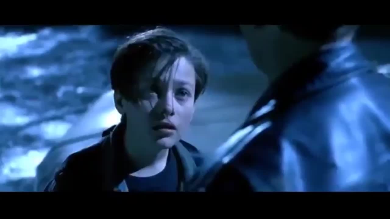 You can't just go around killing people video clip by Terminator II