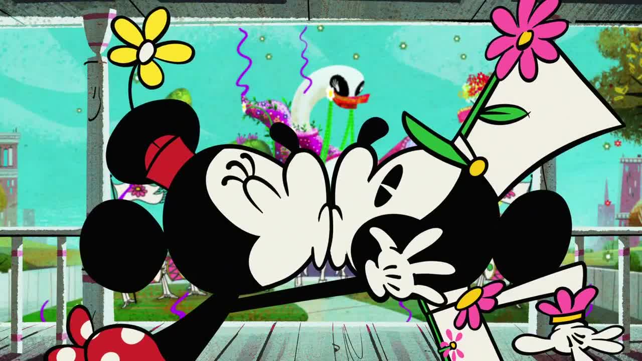 You're the best video clip by Mickey Mouse