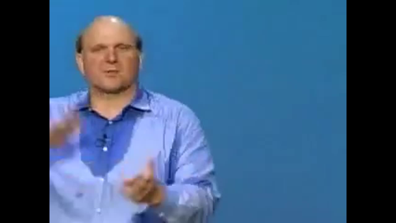 Developers video clip by Steve Ballmer
