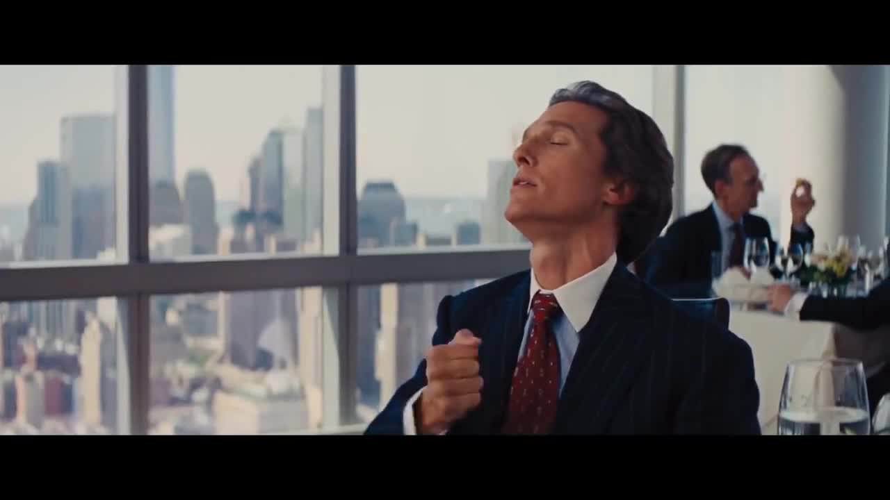 Pounding Chest video clip by Wolf of Wall Street