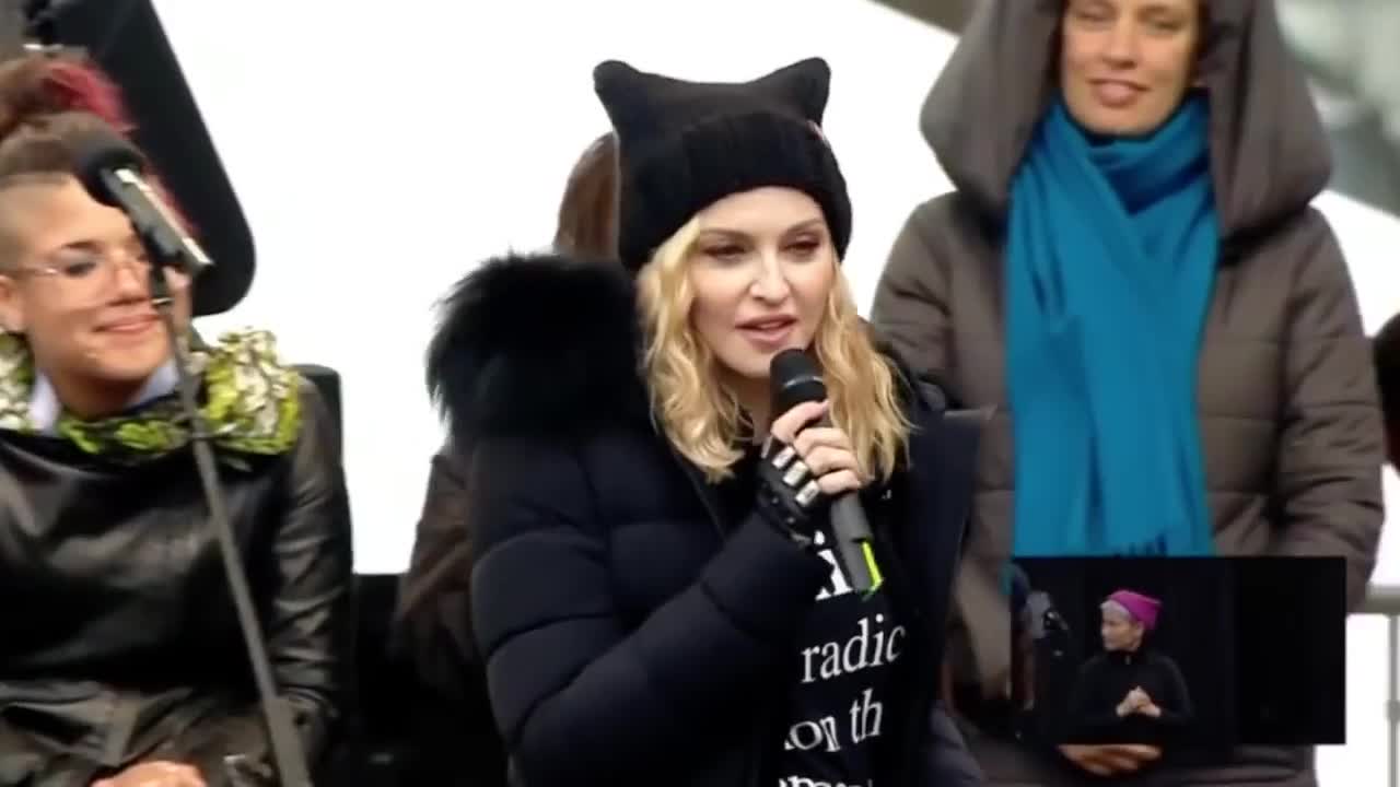 Hello, are you still awake out there video clip by Madonna